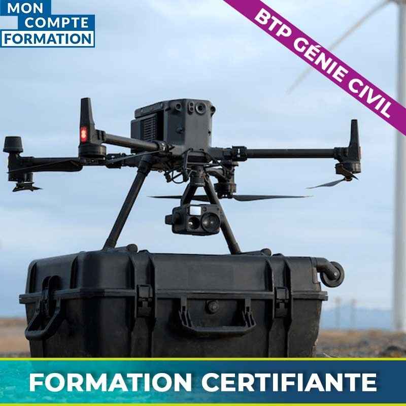 Modéliser et inspecter en drone - cycle intensif