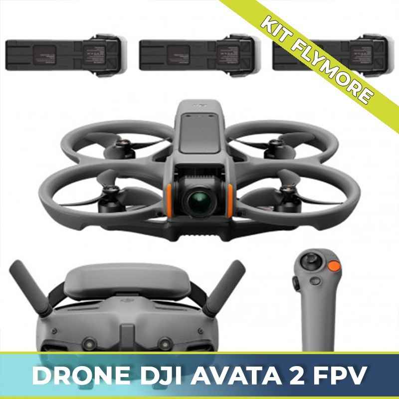DJI AVATA 2 – Drone Professionnel FPV Cinewhoop (3 batteries)