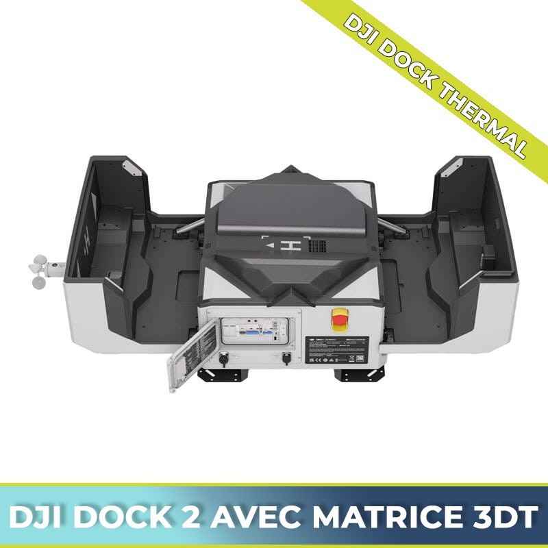 DJI Dock 2 avec Matrice 3DT – Station Automatisée avec drone thermique