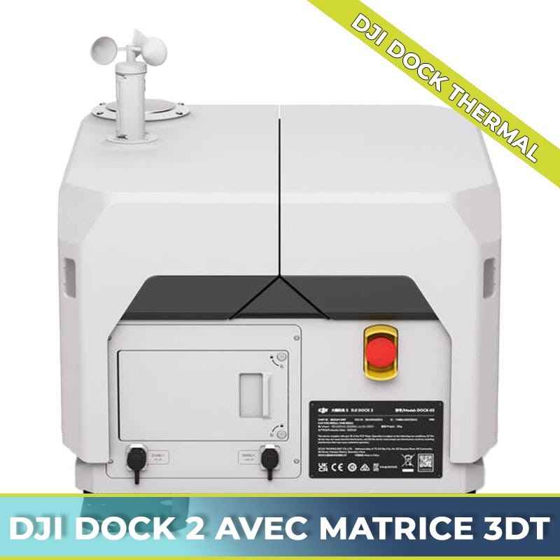 DJI Dock 2 avec Matrice 3DT – Station Automatisée avec drone thermique
