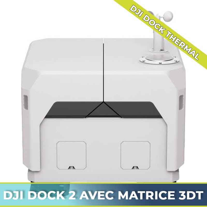 DJI Dock 2 avec Matrice 3DT – Station Automatisée avec drone thermique