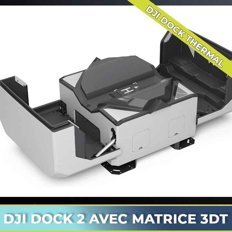 DJI Dock 2 avec Matrice 3DT – Station Automatisée avec drone thermique
